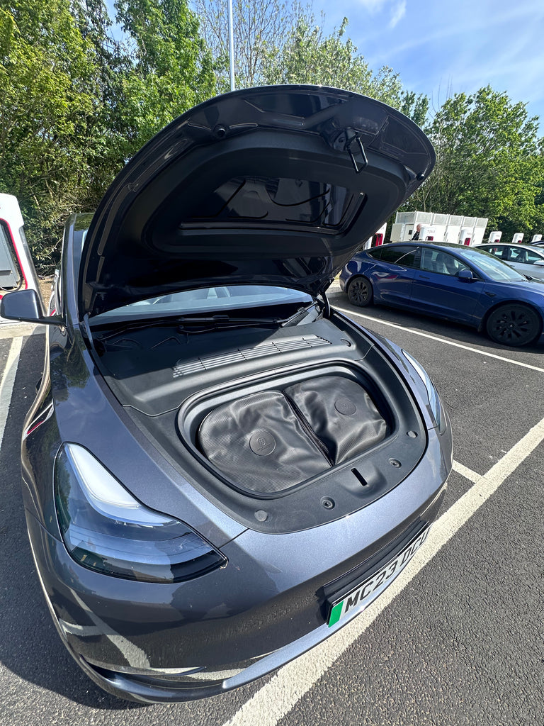 Model Y tailored Frunk 2 bag set / lower rear storage compartment ...